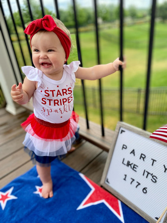 July 4th Baby Girl Outfit | 4th of July Baby Outfits Toddler – Dudisdesign