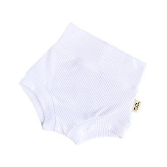 White Rib Bummies and Headbands | Baby Diaper Covers | Dudis Design – Dudisdesign